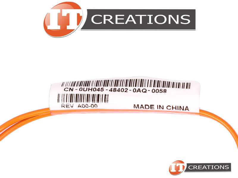 UH045 DELL ORANGE MULTIMODE FIBER OPTICAL LUCENT CONNECTOR PATCH 3.0M ...
