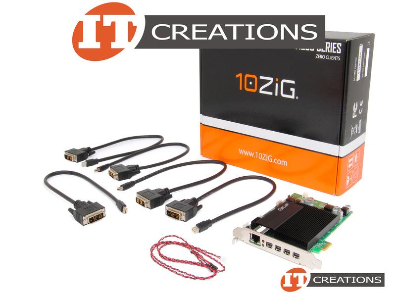 V1200-QH 10ZIG TERA2240 QUAD DISPLAY RJ45 PCOIP REMOTE WORKSTATION HOST ...