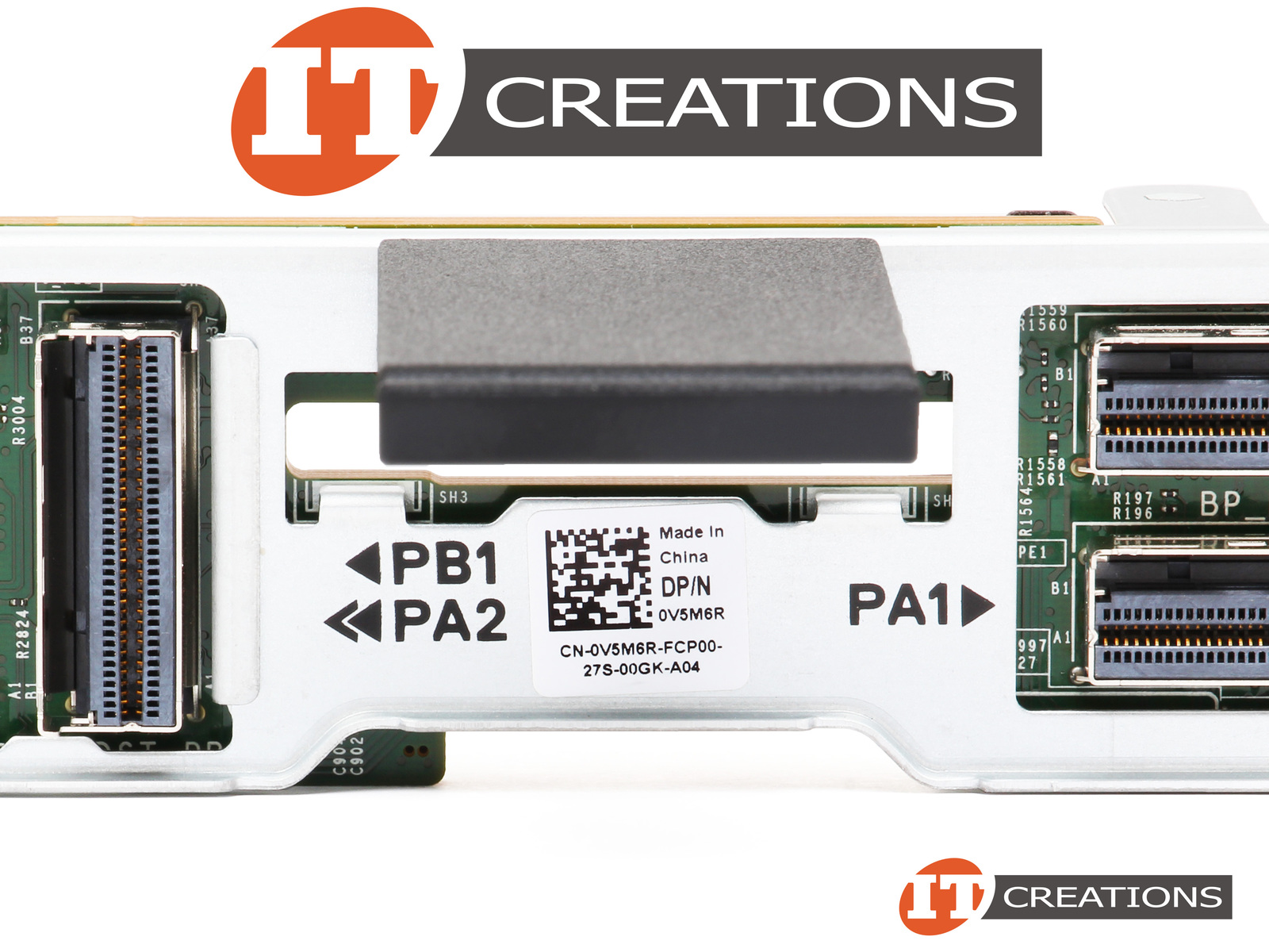 V5M6R DELL UNIVERSAL PCIE NVME HARD DRIVE BACKPLANE 2.5 INCH SFF 6 BAY ...