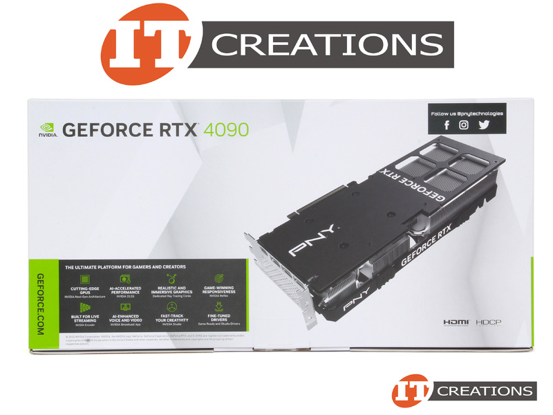 VCG409024TFXPB1-RETAIL - Retail - PNY NVIDIA GEFORCE RTX 4090 TF VERTO ...