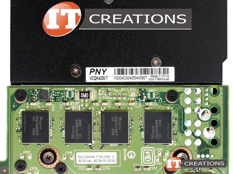 VCQK4200-T - New Other - PNY NVIDIA QUADRO K4200 KEPLER GPU 4GB 1344 ...