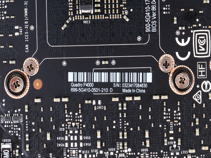 VCQP4000-PB-NEW - New - PNY NVIDIA QUADRO P4000 PASCAL GPU 8GB 1792 ...