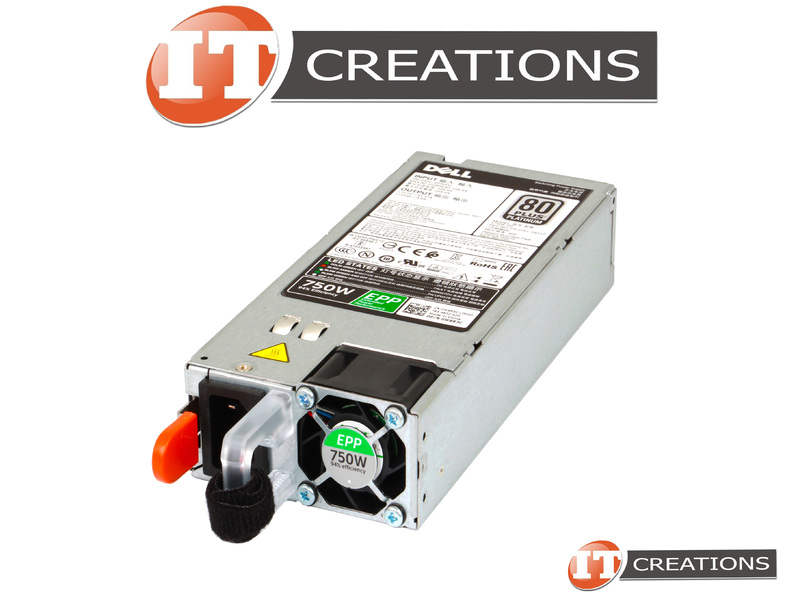 W8R3C DELL SWITCHING POWER SUPPLY 750W INPUT 100-240V 50-60HZ 10-5A 80 ...