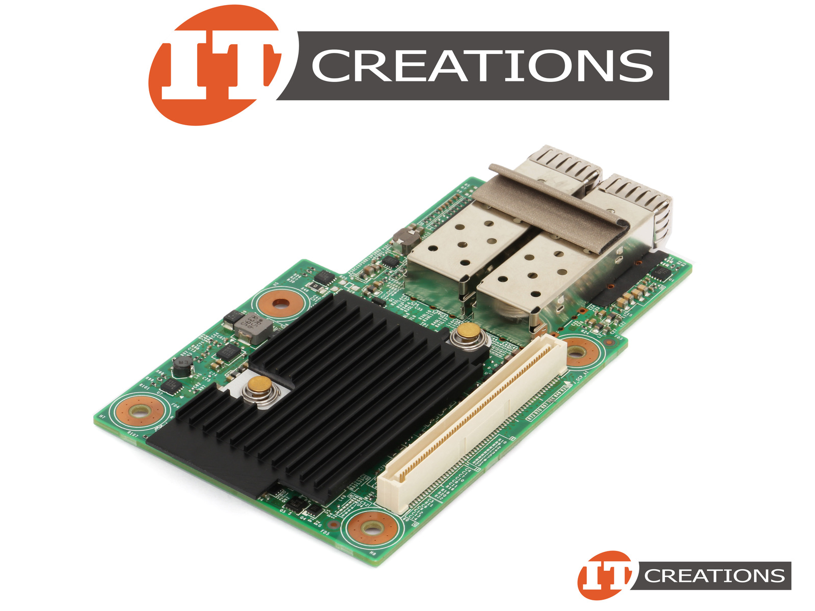 WC9TR DELL / BROADCOM 57416 OCP 2.0 MEZZ NIC 10GB DUAL PORT SFP+ LOM ...