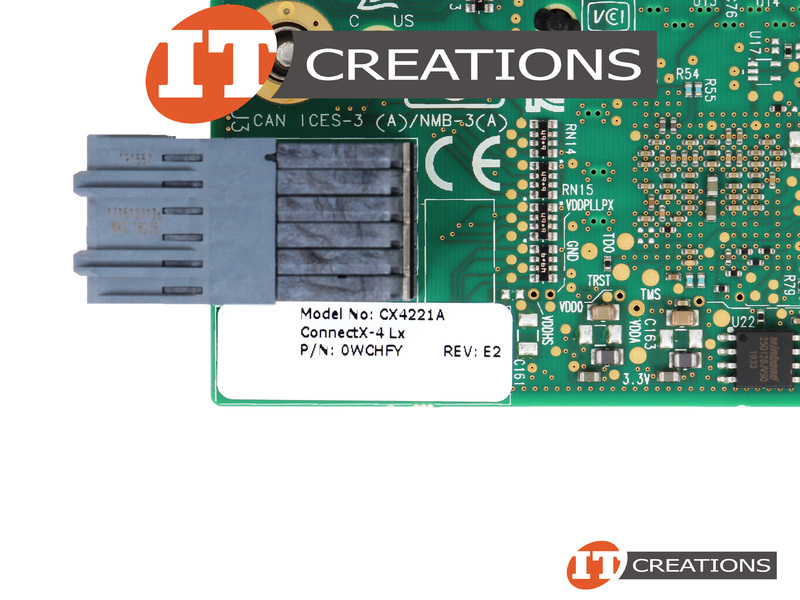 WCHFY DELL CX4LX NIC 25GBE DUAL PORT MEZZANINE CARD FOR DELL EMC ...
