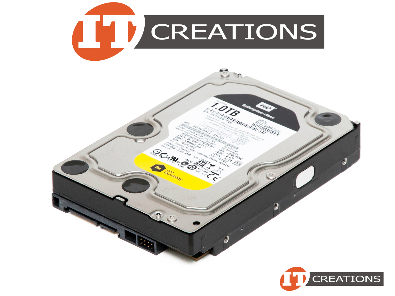WD1003FBYX - Used - WESTERN DIGITAL 1TB 7.2K RPM SATA II 3.5 INCH LARGE ...