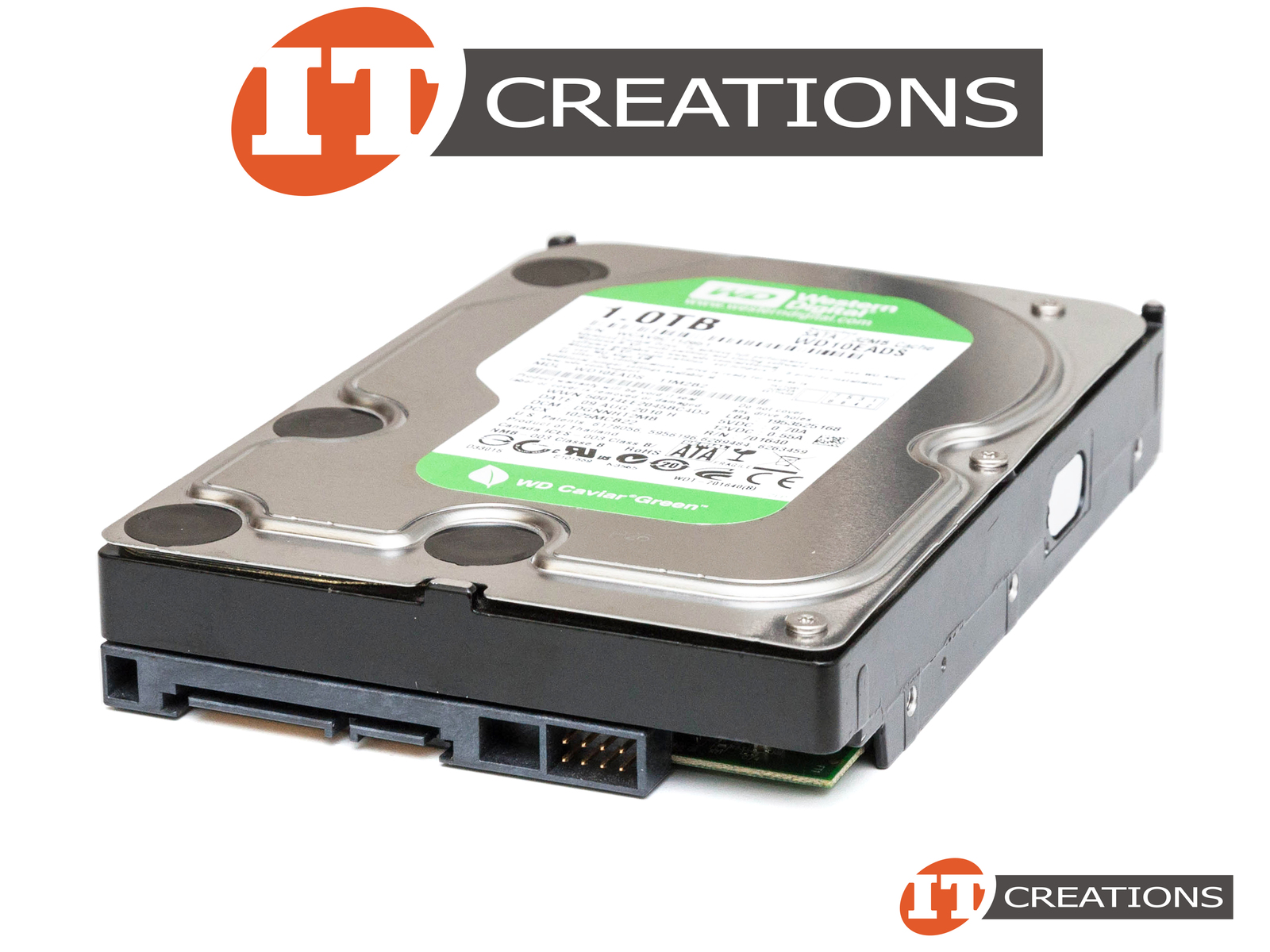 WD10EADS - New - WESTERN DIGITAL 1TB INTELLIPOWER SATA II 3.5 INCH ...