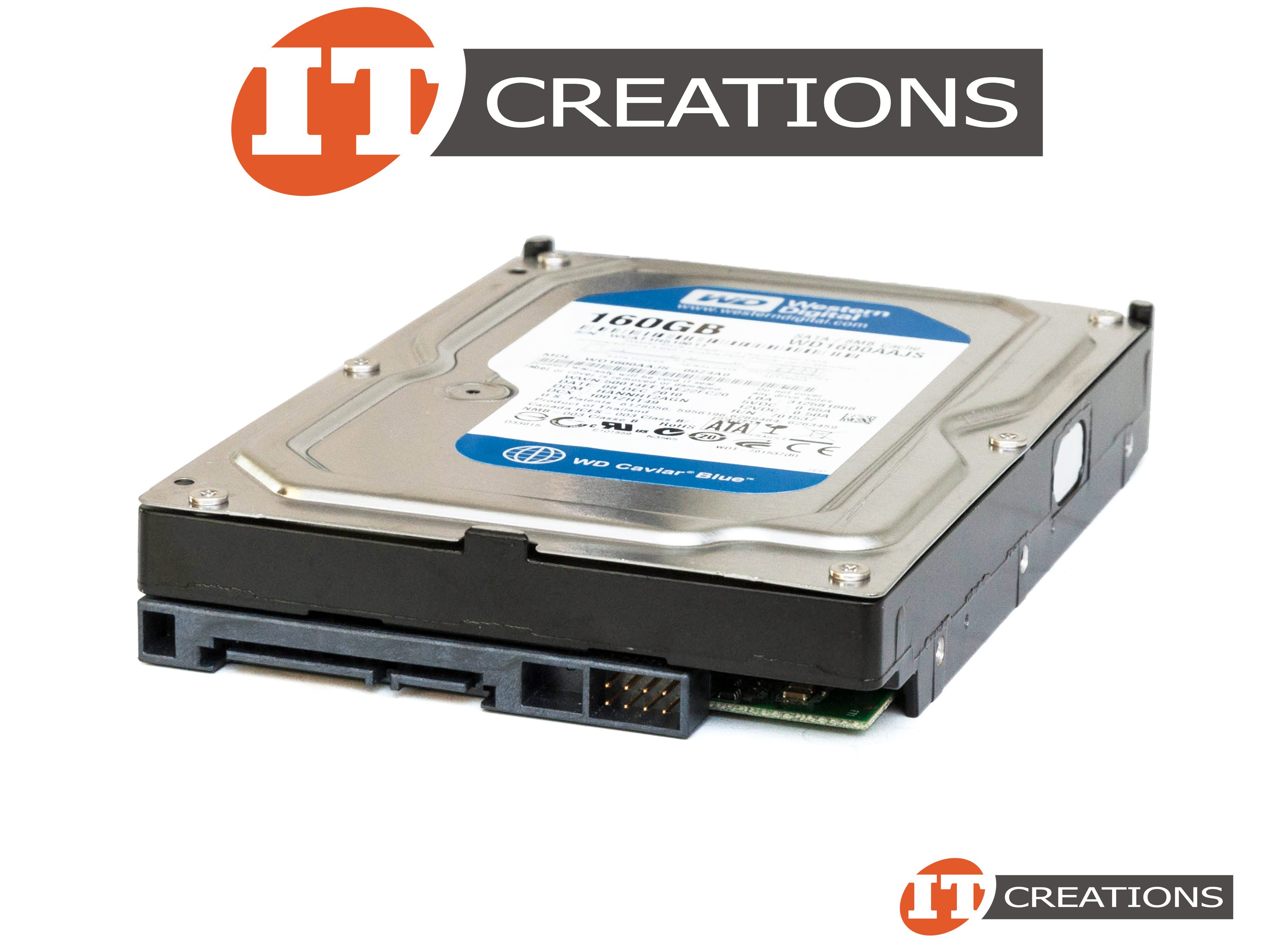 WD1600AAJS-00Z4A0 - Used - WESTERN DIGITAL 160GB 7.2K RPM SATA II 3.5 ...