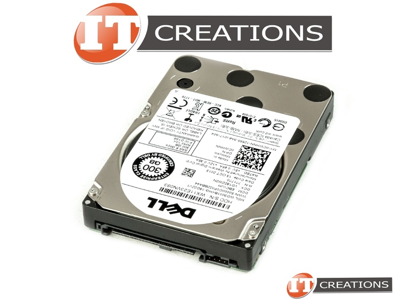 WD3001BKHG-18D22V0-DELL - Used - DELL / WESTERN DIGITAL 300GB 10K RPM ...