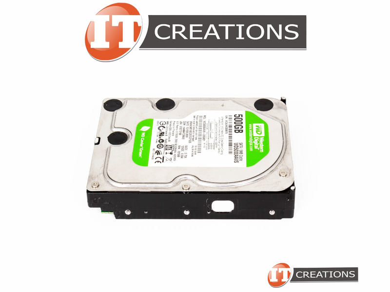 WD5000AAVS-00G9B0 WESTERN DIGITAL 500GB 7.2K RPM SATA 3.5 INCH HARD DRIVE
