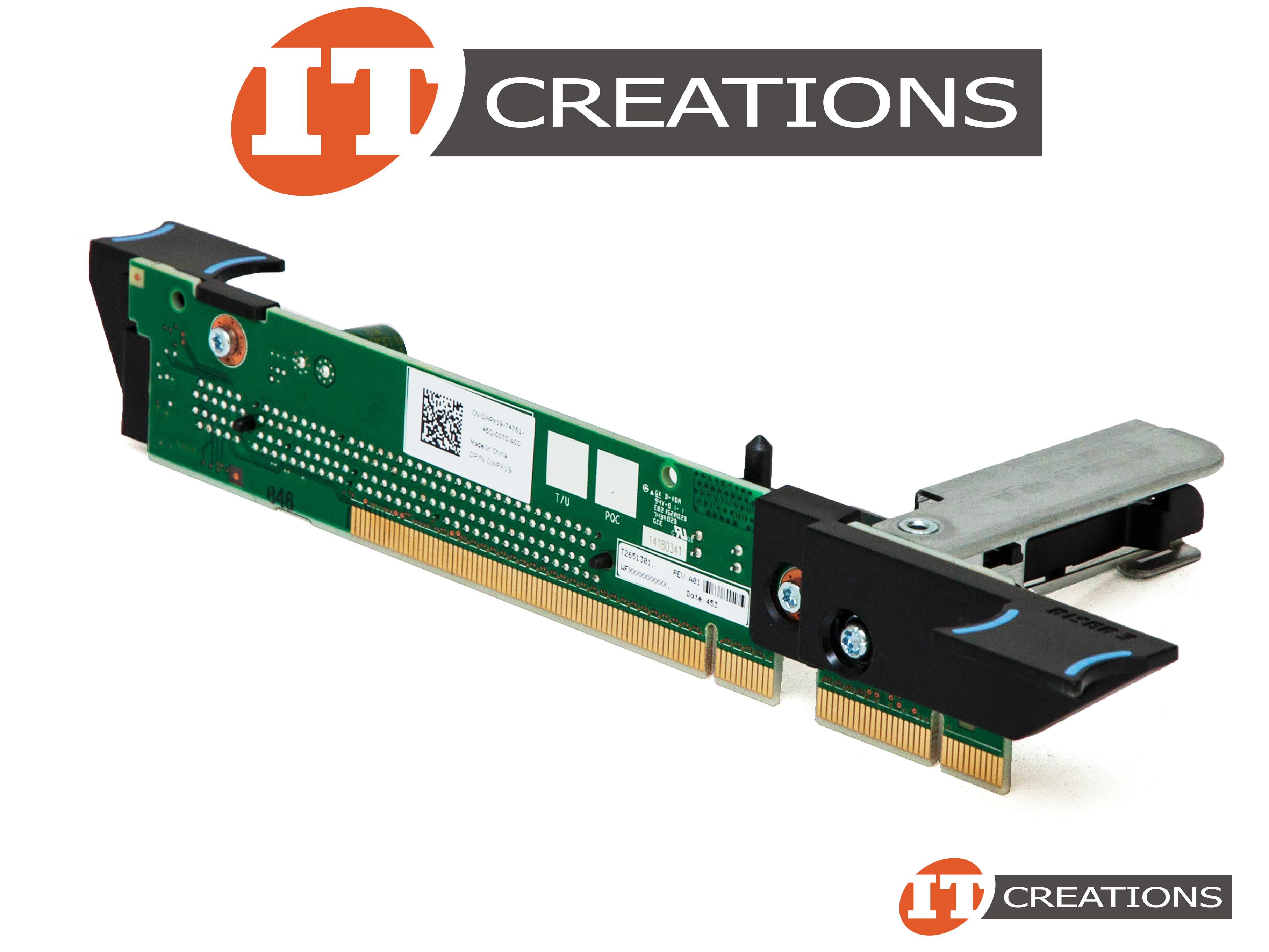 WPX19 DELL RISER CARD 3 FOR DELL POWEREDGE R620 / POWERVAULT DL4000 ...