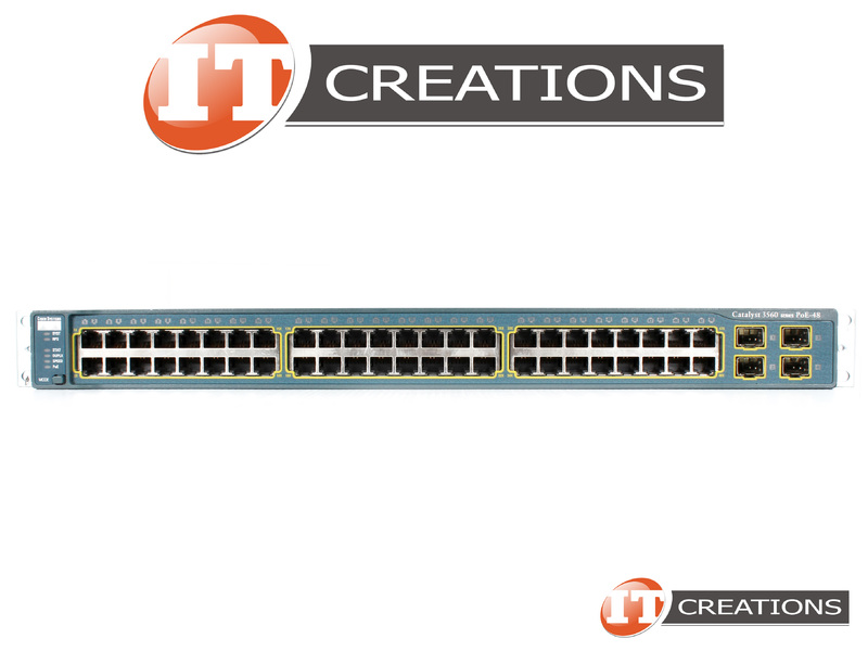 WS-C3560-48PS-S V05 - Used - CISCO CATALYST 3560 SERIES POE-48 SWITCH ...