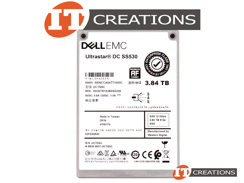 WUSTR1538ASS200-DELL - Refurbished - DELL EMC / WESTERN DIGITAL 3.84TB ...