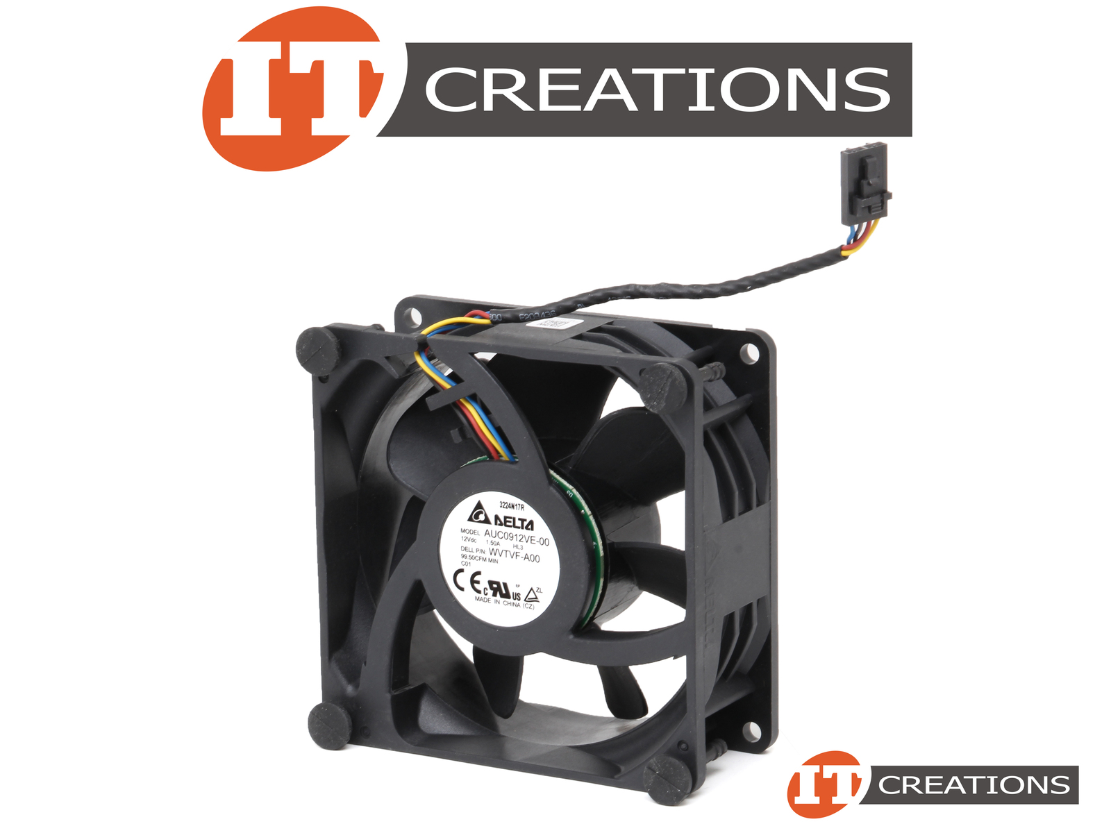 WVTVF DELL FRONT SYSTEM FAN MODULE FOR DELL PRECISION 7960 TOWER ...