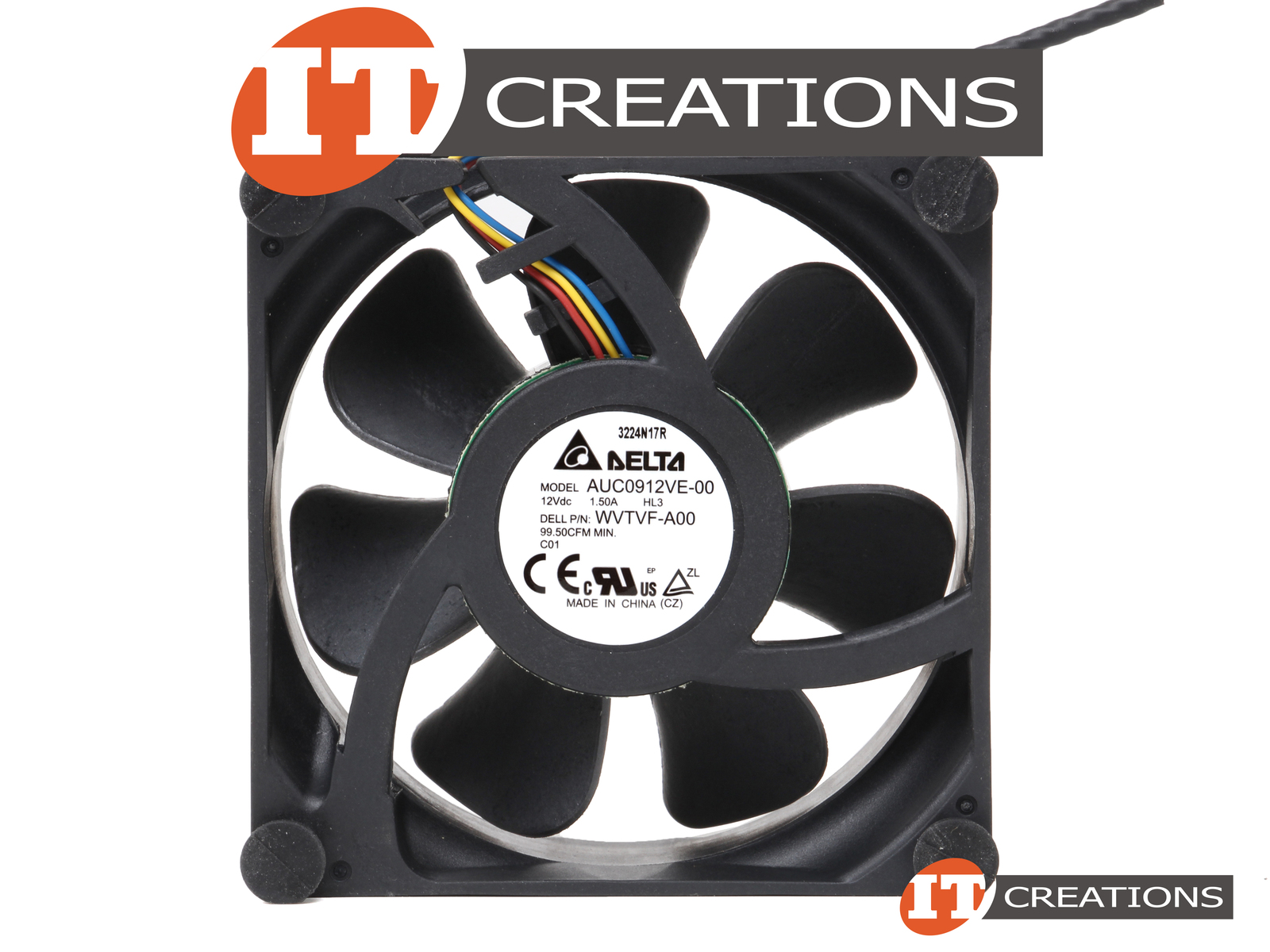 WVTVF DELL FRONT SYSTEM FAN MODULE FOR DELL PRECISION 7960 TOWER ...