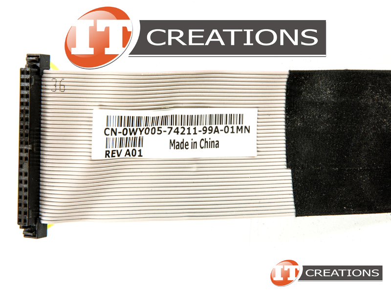 WY005 DELL FRONT USB 2.0 SIGNAL RIBBON CABLE FOR DELL PRECISION T7500 ...