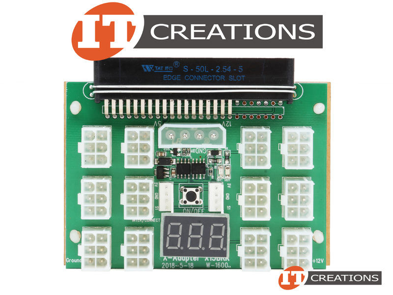 X15BRK DELTA 16 PORT BREAKOUT POWER DISTRIBUTION BOARD PDB / PDU FOR ...