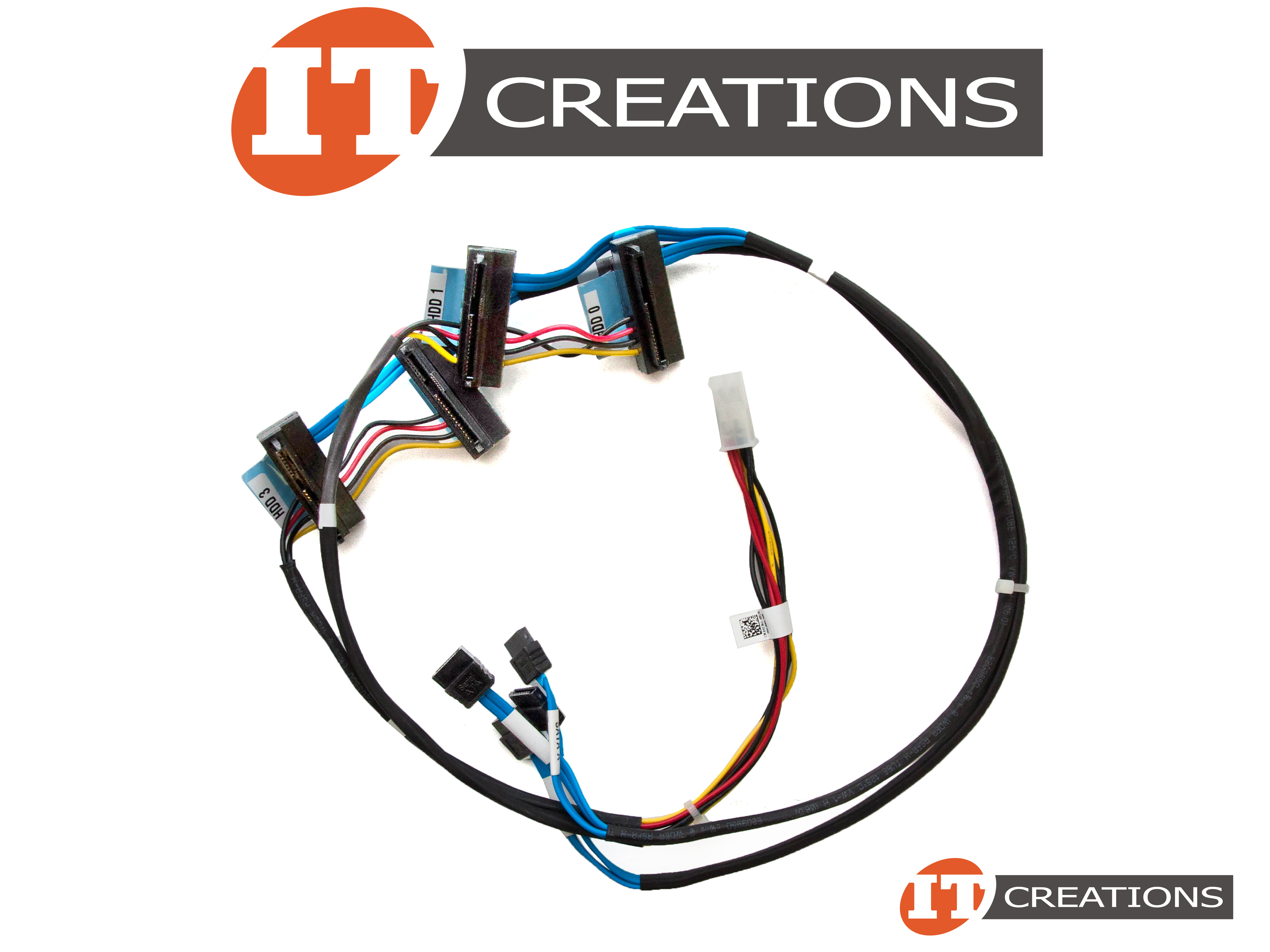 X236G DELL FOUR SAS / SATA CABLE FOR DELL POWEREDGE T410 - ( 4 ) FOUR ...