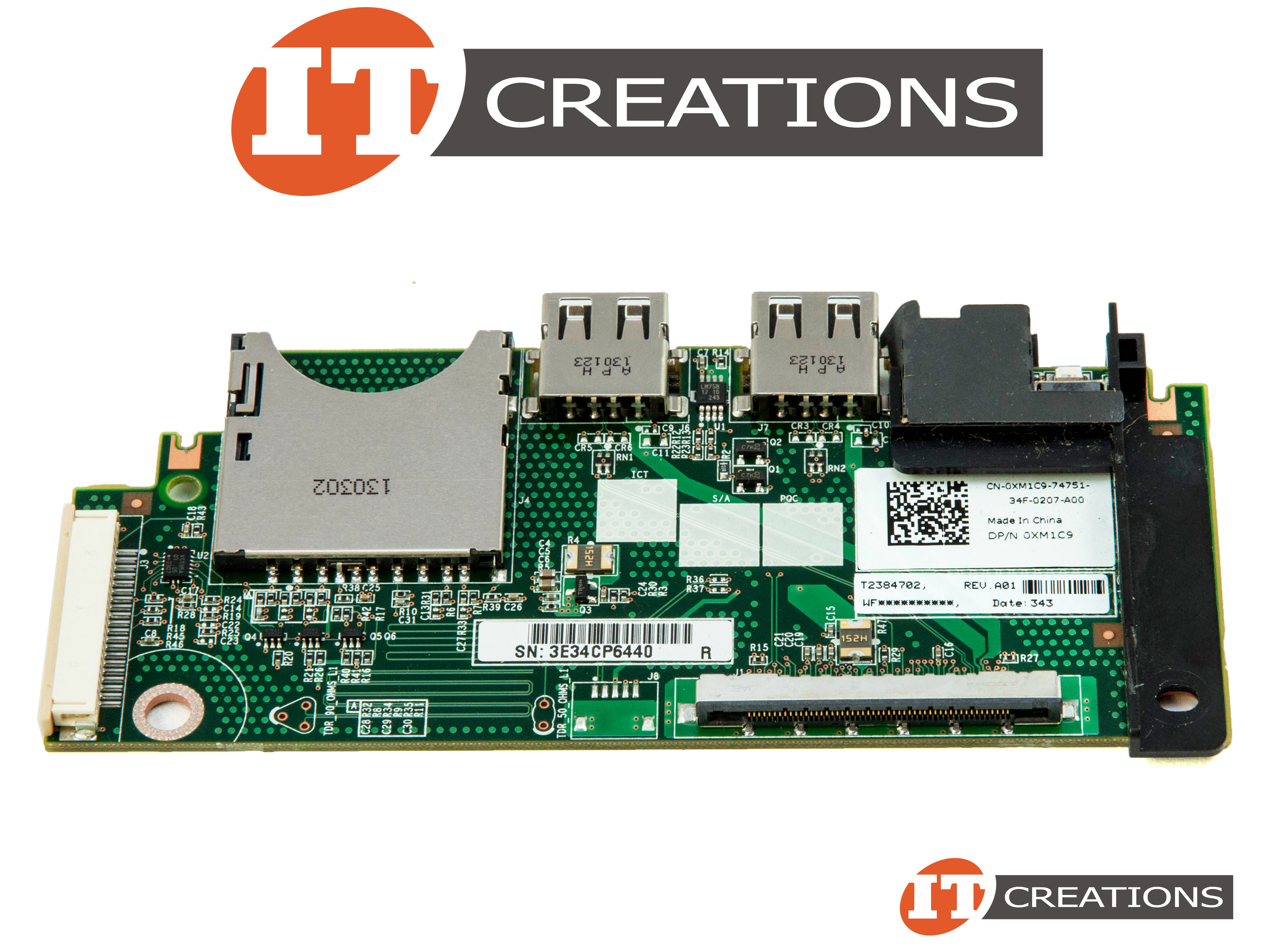 XM1C9 DELL CONTROL PANEL FOR DELL POWEREDGE R620 - I/O POWER UP ( 2 ...