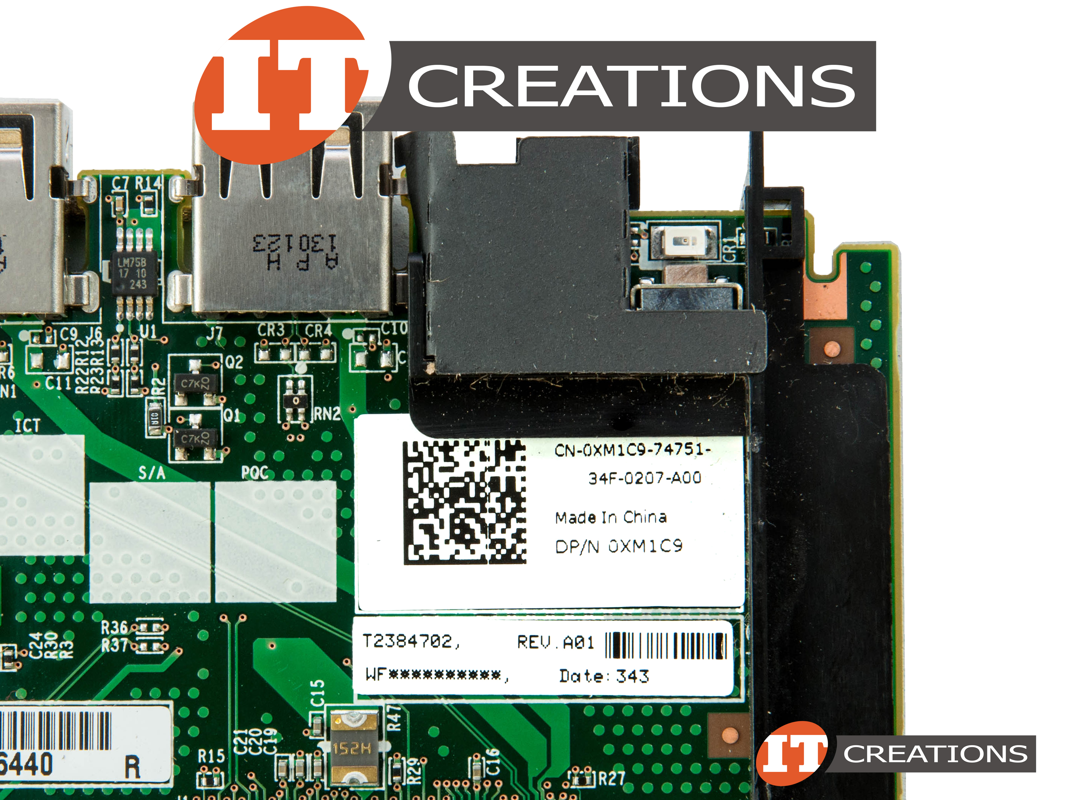 XM1C9 DELL CONTROL PANEL FOR DELL POWEREDGE R620 - I/O POWER UP ( 2 ...