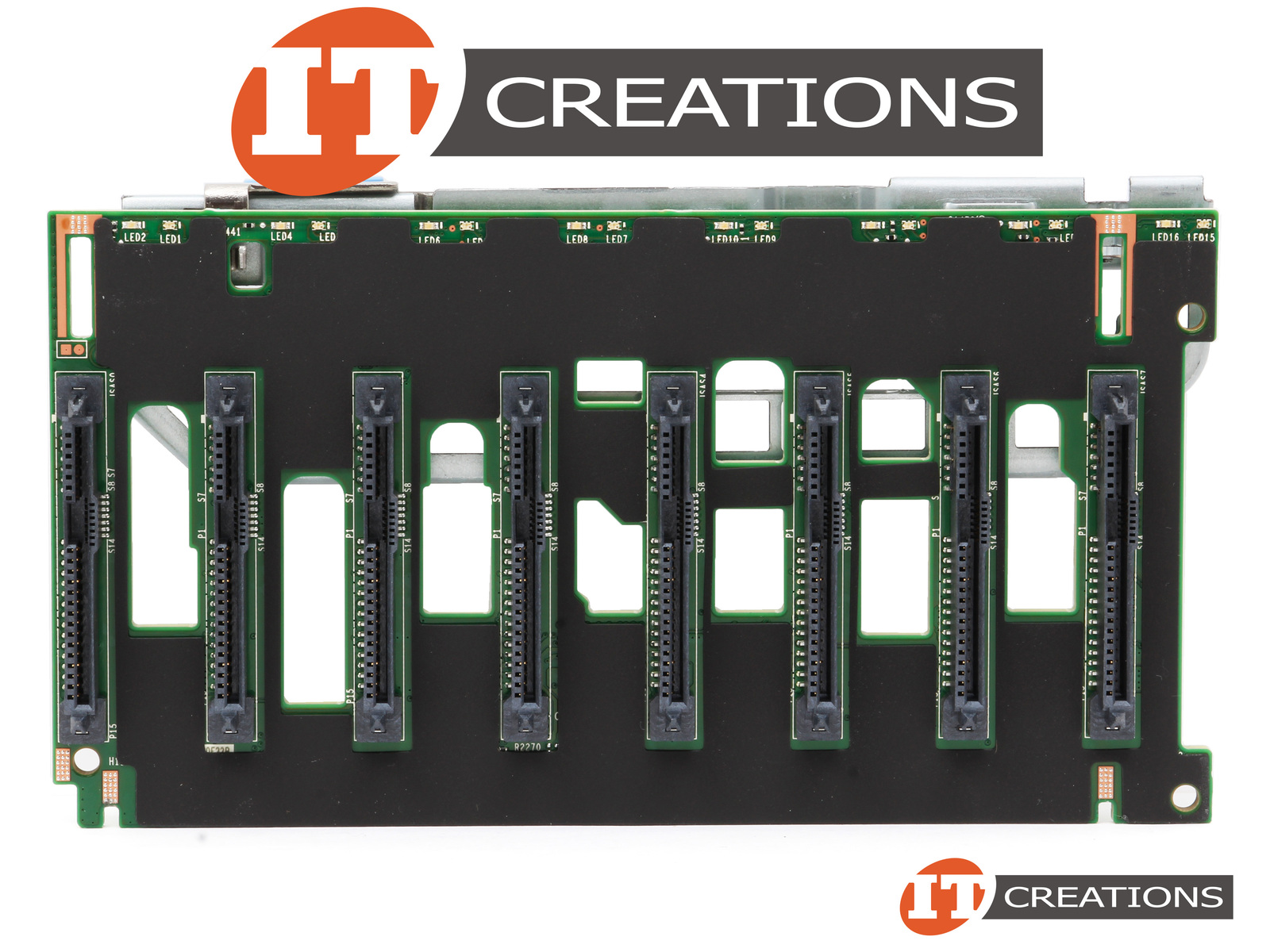 XRXG5 DELL SAS4 HARD DRIVE BACKPLANE 2.5 INCH SFF 8 BAY FOR DELL EMC ...