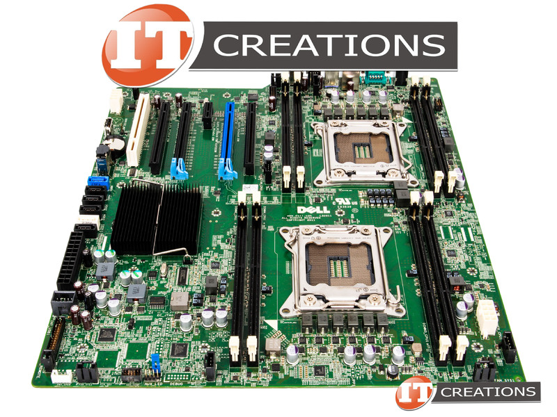 Y56T3 DELL MOTHERBOARD FOR DELL PRECISION T5600 - ( 2 ) DUAL CPU SOCKET 8 DIMM 1.5V SLOTS