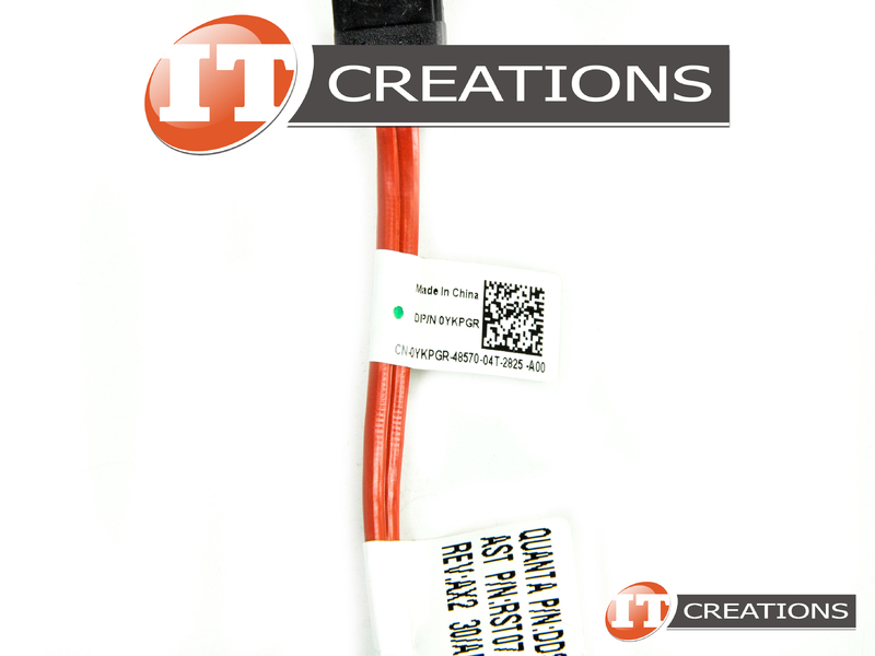 YKPGR DELL ORANGE FLAT SATA DATA CABLE FOR DELL POWEREDGE C1100 - 4.5 ...