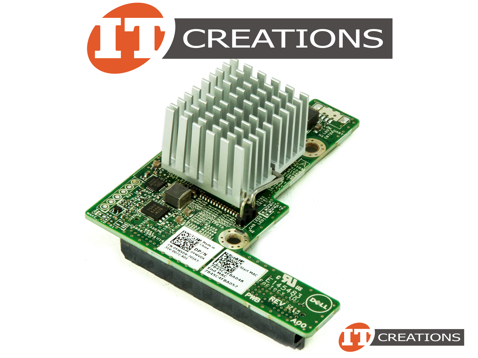 YWVDK DELL / BROADCOM NETXTREME II LOM CARD 10GBE LAN ON MOTHERBOARD ...