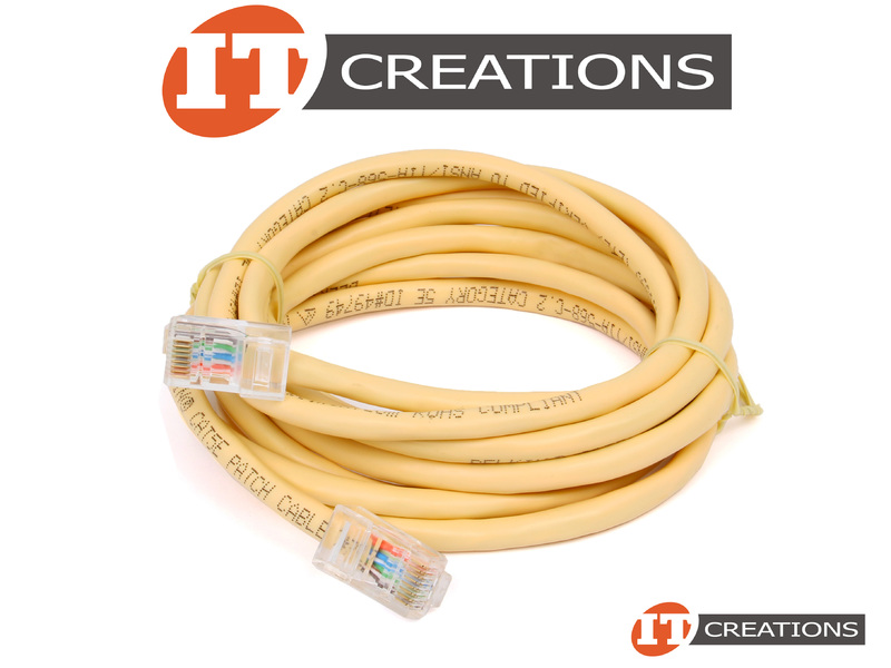 A3L791-08-YLW Belkin Rj45 Cat5e Patch 8 FT Yellow Cable UTP RJ-45 8FT Male