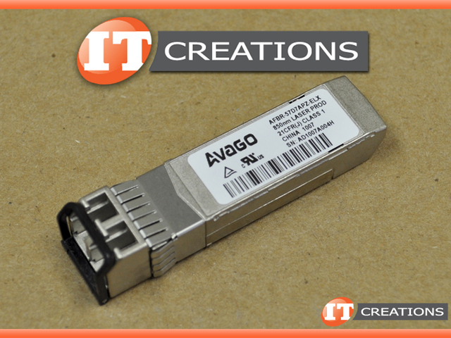 AFBR-57D7APZ-ELX Avago 8gb/s 850nm FC LC Sfp+ Transceiver 8.5 / 4.25 / 2.125gbd Fibre Channel ...