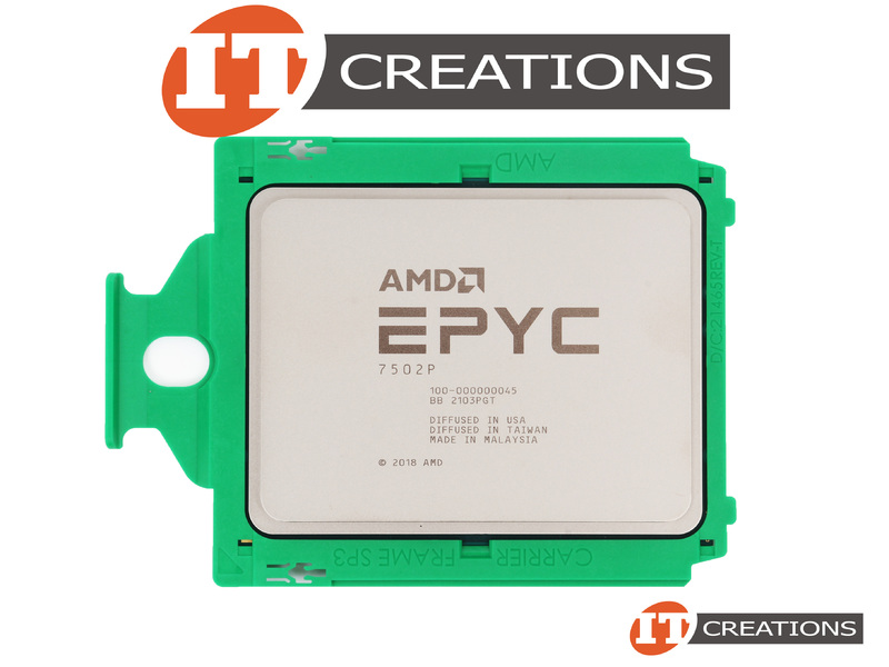 AMD EPYC 7502P-DELL - New - AMD EPYC 32 Core Processor 7502p 2.5GHZ Base / 3.35GHZ MAX 128MB L3 ...