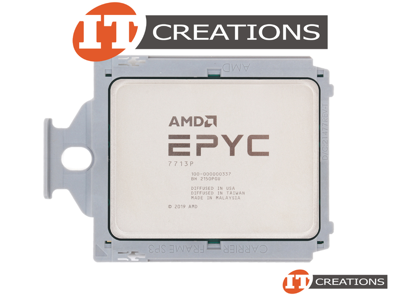 AMD EPYC 7713P - New - AMD EPYC 64 Core Processor 7713p 2.0GHZ Base / 3.675GHZ MAX 256MB L3 ...