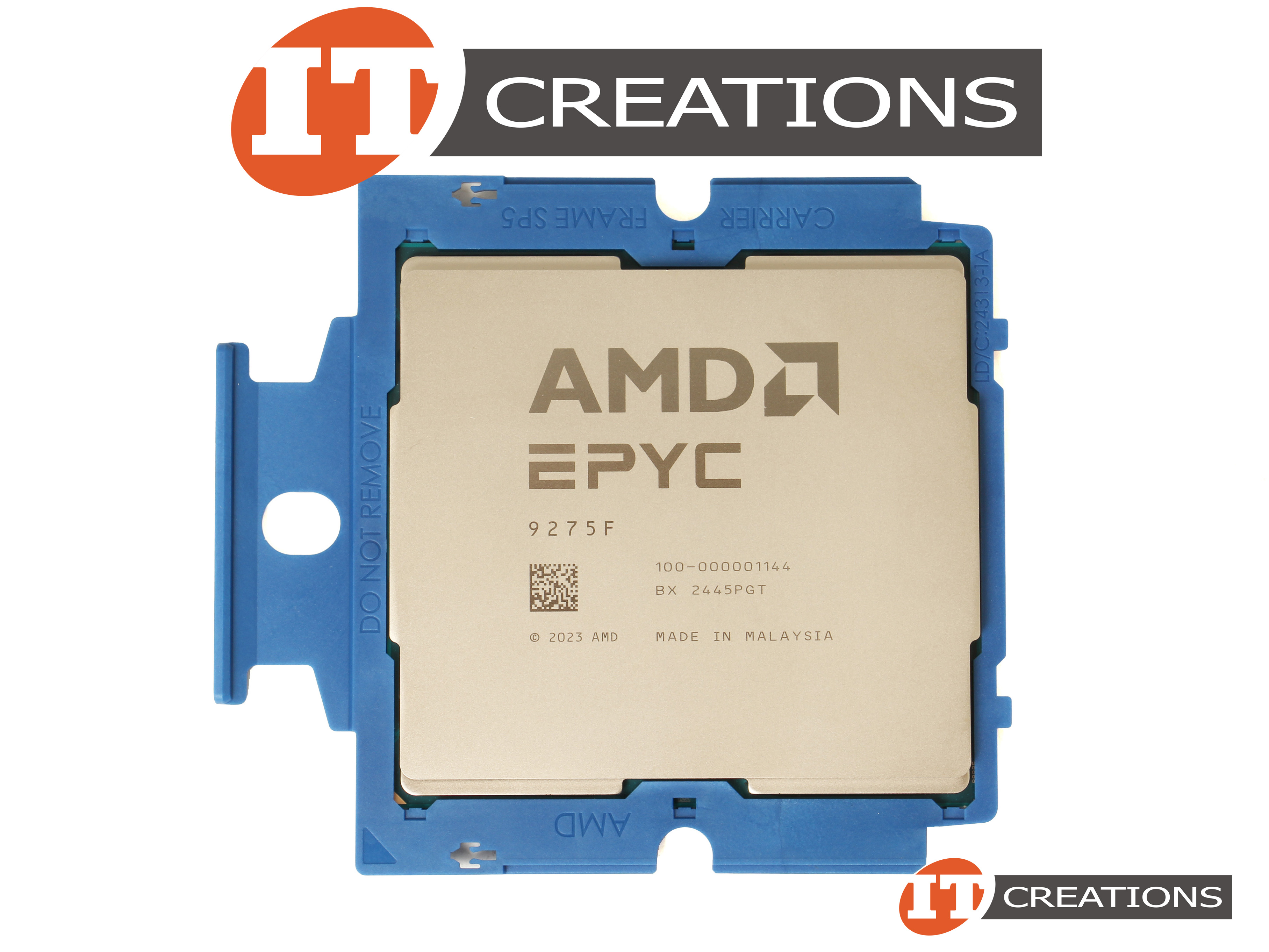 AMD EPYC 9275F - New - AMD EPYC 24 Core Processor 9275f 4.1GHZ Base / 4.8GHZ MAX 256MB L3 Cache ...