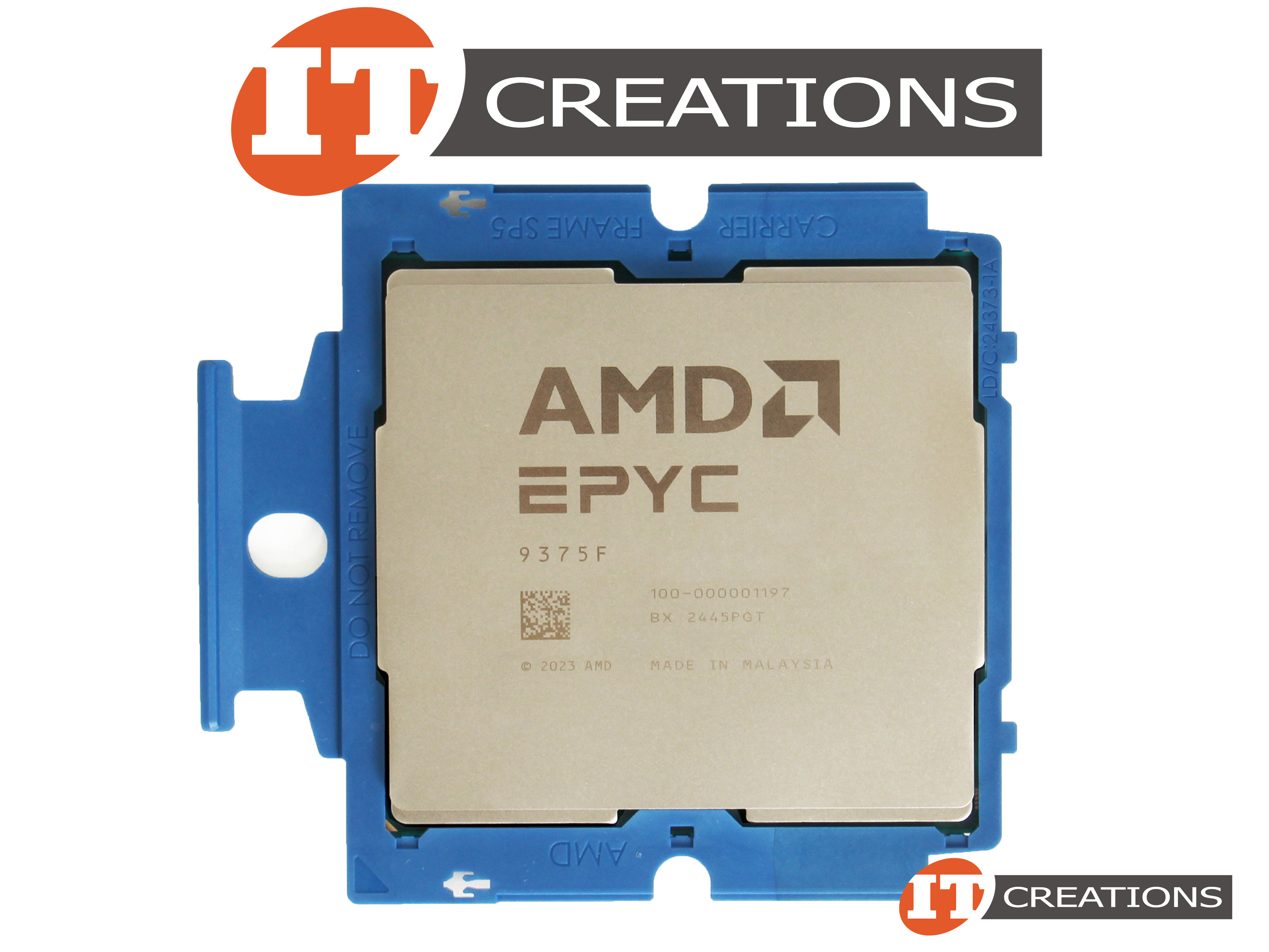 AMD EPYC 9375F - New - AMD EPYC 32 Core Processor 9375f 3.8GHZ Base / 4.8GHZ MAX 256MB L3 Cache ...