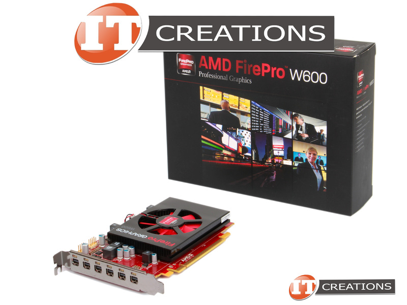 AMD FIREPRO W600-NEW - New - AMD Firepro W600 Proffesional Graphics 2GB Memory Interface 128 BIT ...