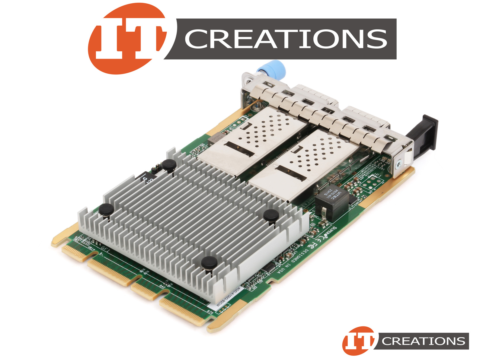 AOC-A100G-B2CM SUPERMICRO 100GBE DUAL PORT QSFP28 ADVANCED I/O MODULE ...