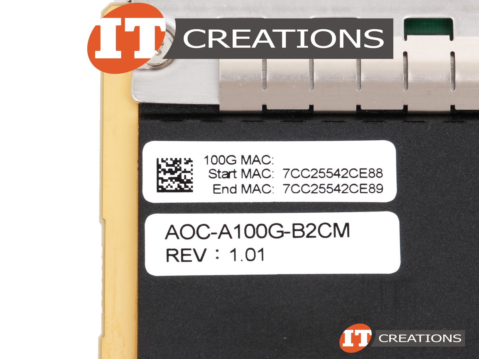 AOC-A100G-B2CM SUPERMICRO 100GBE DUAL PORT QSFP28 ADVANCED I/O MODULE ...