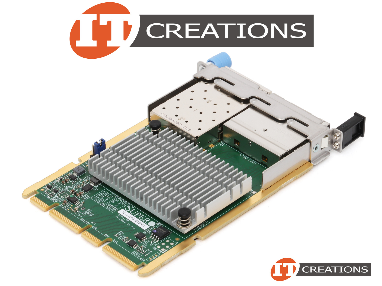 AOC-ATG-I2T2SM-NEW - New - SUPERMICRO 10GBE QUAD PORT BASE-T / SFP+ ...