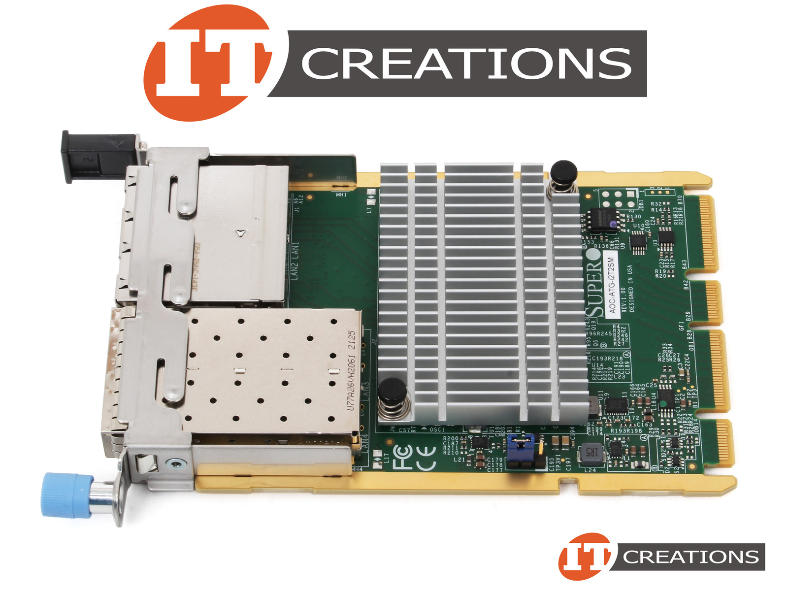 AOC-ATG-I2T2SM-NEW - New - SUPERMICRO 10GBE QUAD PORT BASE-T / SFP+ ...