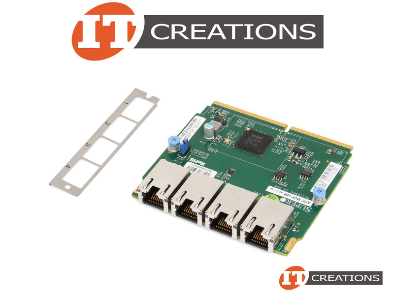 AOC-MGP-I4M-RETAIL - Retail - Supermicro 1gbe Quad Port Super I/O ...