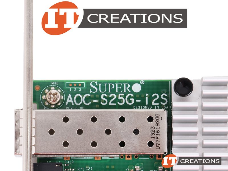 AOC-S25G-I2S-HIGH P Supermicro / Intel Xxv710 25gbe Dual Port Sfp28 ...