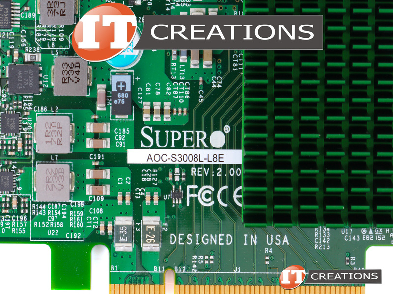 AOC-S3008L-L8E-NEW - New - SUPERMICRO 12GB/S HBA EIGHT PORT PCI-E X8 ...