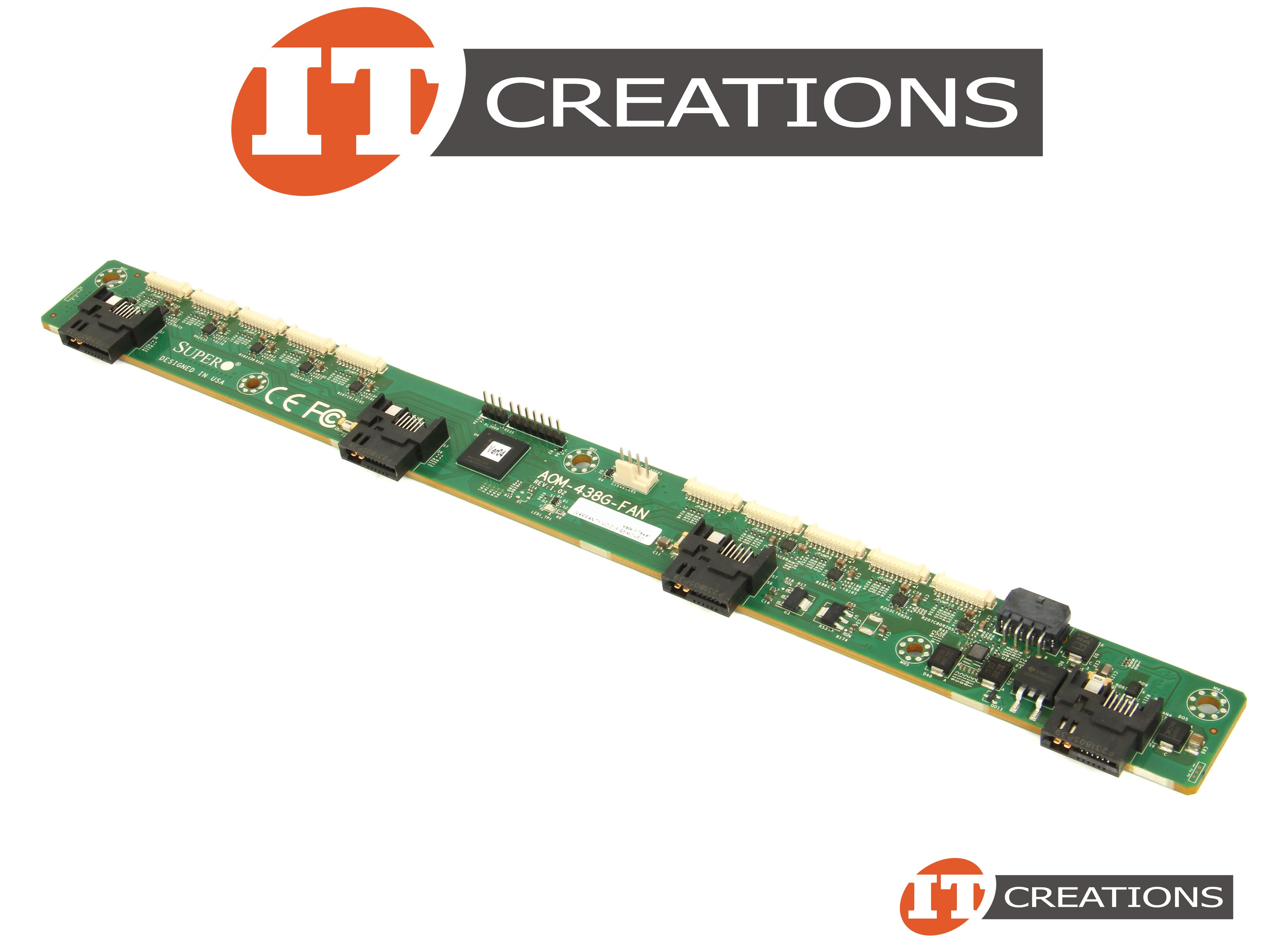 AOM-438G-FAN Supermicro FAN Board For Supermicro GPU Superserver SYS ...