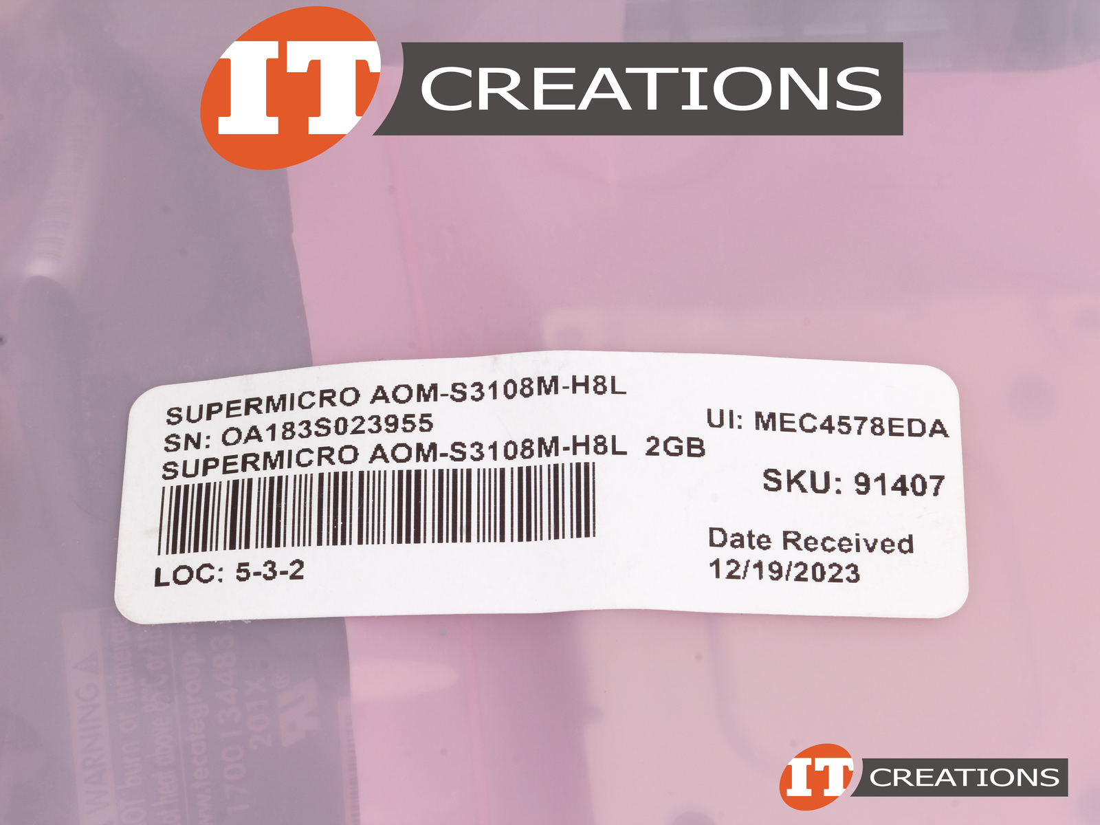 AOM-S3108M-H8L-NEW - New - SUPERMICRO / BROADCOM 3108 12GB/S SAS EIGHT ...