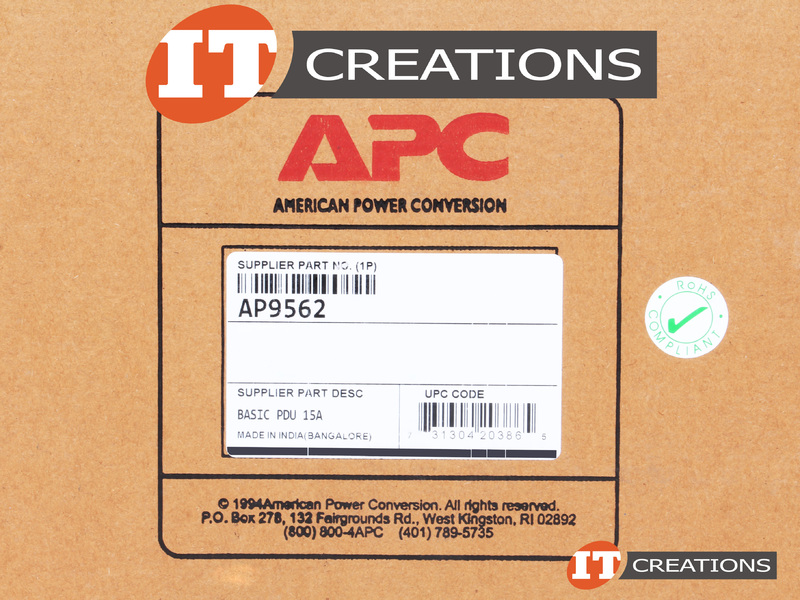 AP9562-RETAIL - Retail - APC POWER DISTRIBUTION UNIT STRIP 5X5-15 - PDU ...