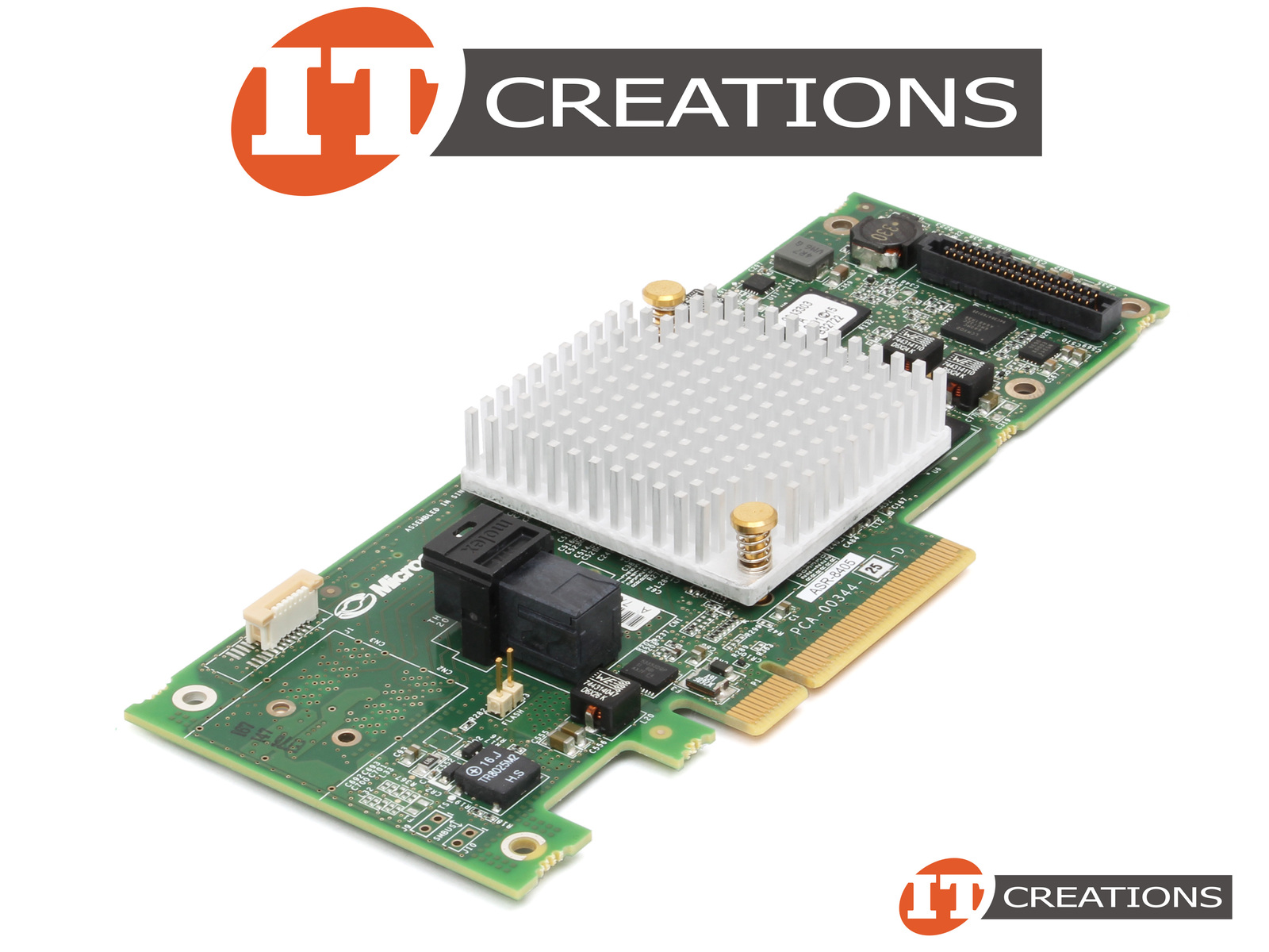 ASR-8405-NO BRACKET Microsemi Adaptec Raid 8405 12gb/s SAS / SATA Quad ...