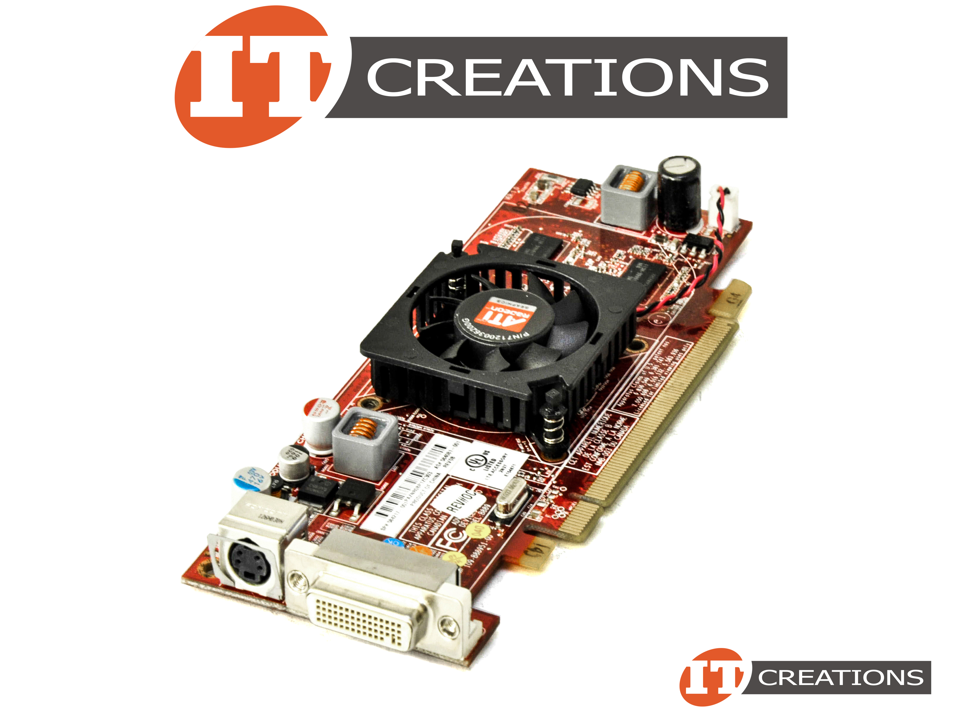 AT042AA-NO BRACKET - Refurbished - HP ATI Radeon Hd4550 Graphics Card ...