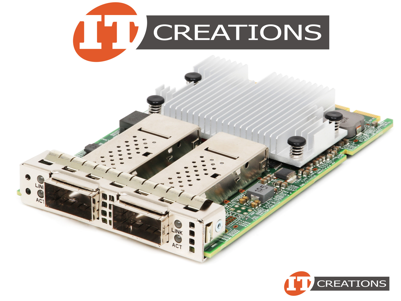 BCM957508-N2100G Broadcom 57508 OCP 3.0 Mezz 100gbe Dual Port Qsfp56 ...