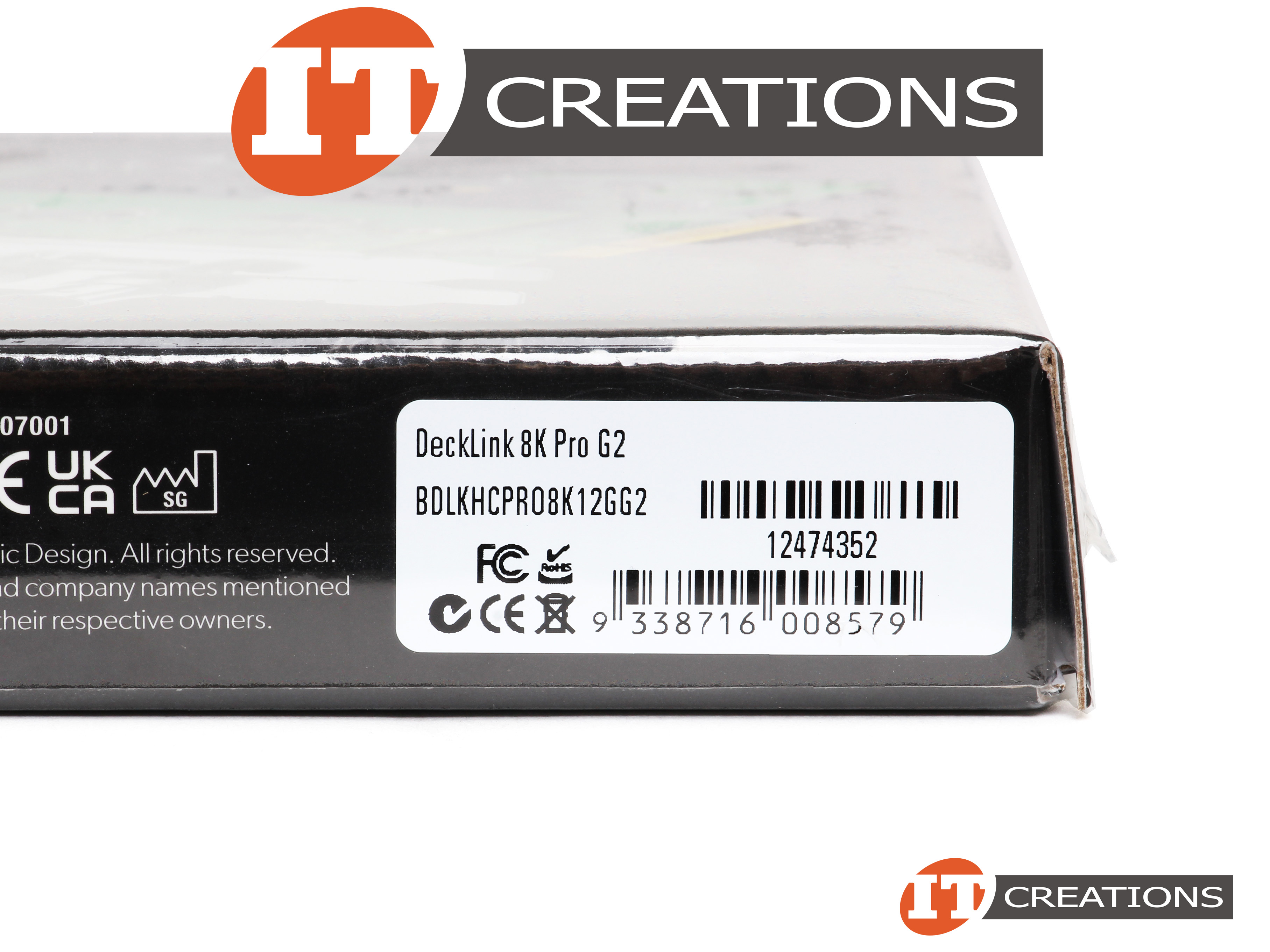 BDLKHCPRO8K12GG2-RETAIL - Retail - BLACKMAGIC DESIGN DECKLINK 8K RPO G2 ...