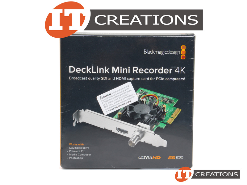 BDLKMINIREC4K-RETAIL - Retail - Blackmagic Design Decklink Mini ...